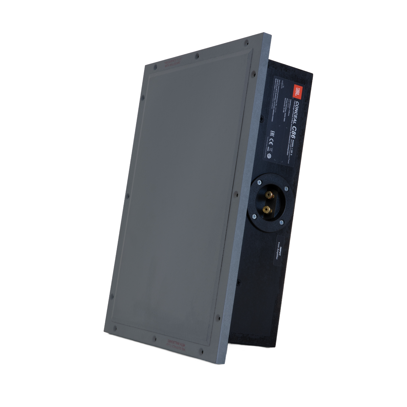 Conceal C86 | 8-inch (200mm) 6-element, Dual Panel Invisible Loudspeaker